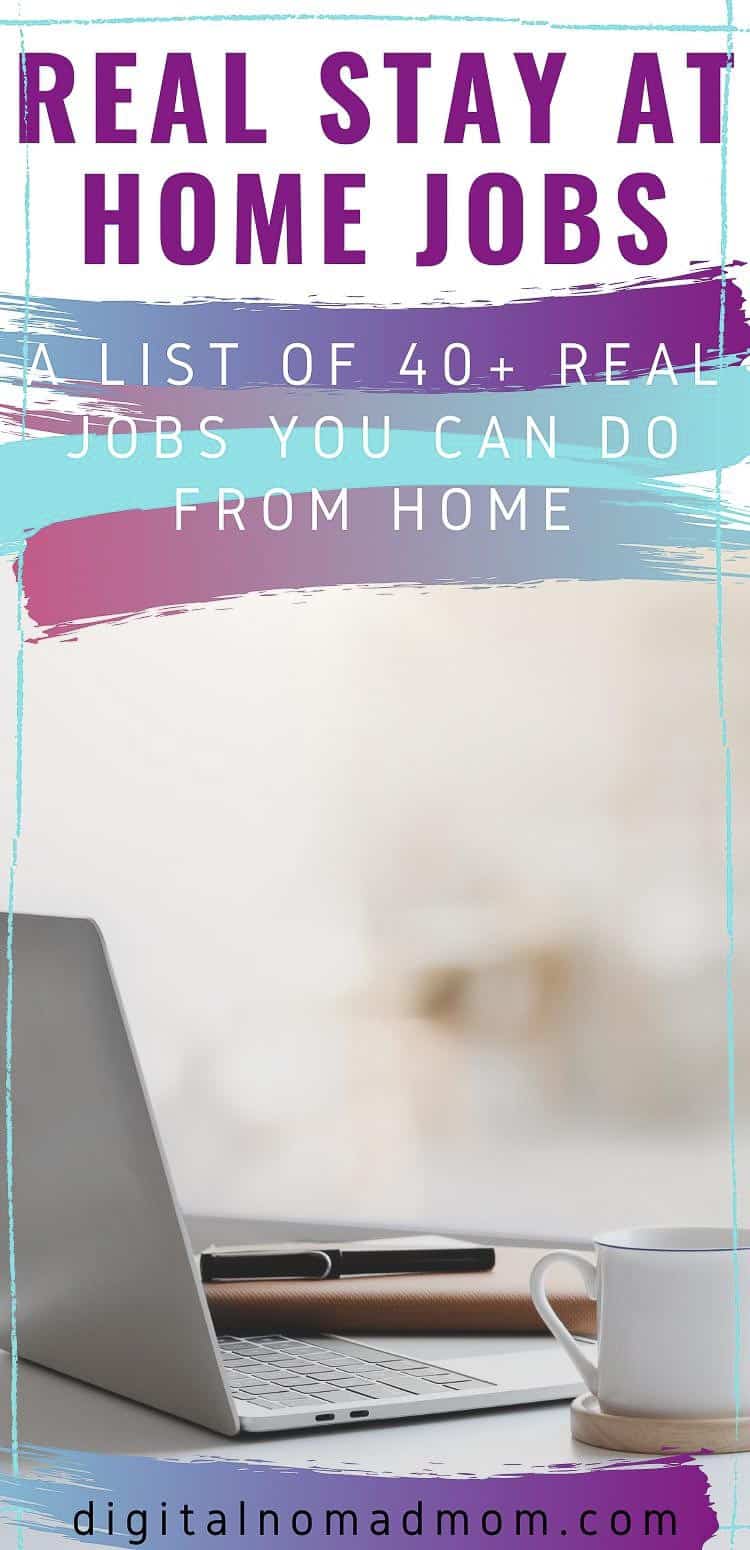 40+ Stay at Home Jobs That Pay Well - Leave Your 9-5